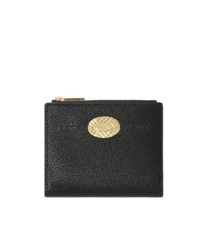 Burberry Cotswolds Grained Bifold Wallet - Black