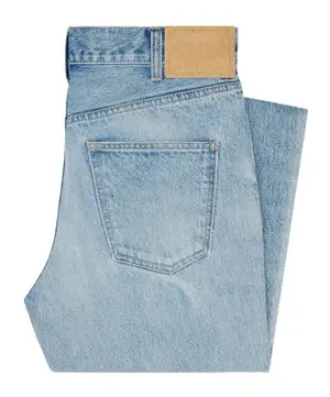 Celine Tess Jeans In Eclipse Wash Denim