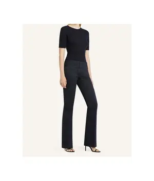 COURREGES Fine-ribbed Short Sleeve Jumper