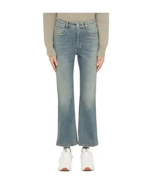 Stella McCartney Distressed Bootcut Jeans