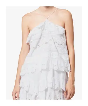 Isabel Marant Étoile Prisha Lace Top - White