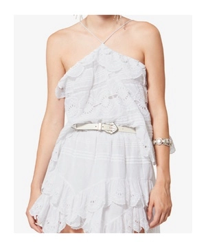 Isabel Marant Étoile Prisha Lace Top - White