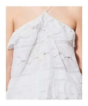 Isabel Marant Étoile Prisha Lace Top - White