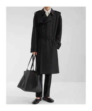 Fendi Double Breasted Belted Coat
