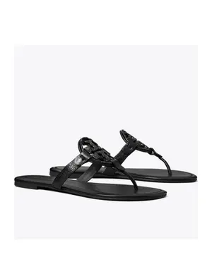 Tory Burch Miller Deco Sandals - Black