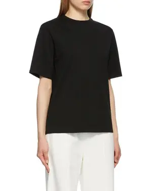 THE ROW Chiara Boxy T-shirt - Black