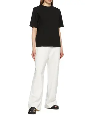 THE ROW Chiara Boxy T-shirt - Black