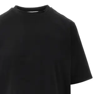 THE ROW Chiara Short-sleeve Boxy T-shirt - Black