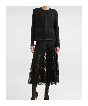 Dolce & Gabbana Single-breasted Jacket With Satin Trim