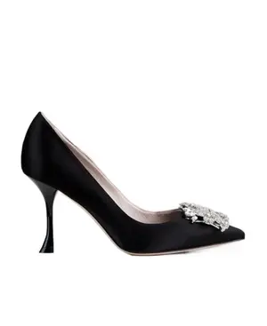 ROGER VIVIER Bouquet Strass Buckle Pumps