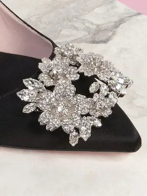 ROGER VIVIER Bouquet Strass Buckle Pumps