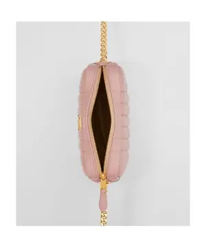 Burberry Lola Quilted Lambskin Mini Bag - Pink