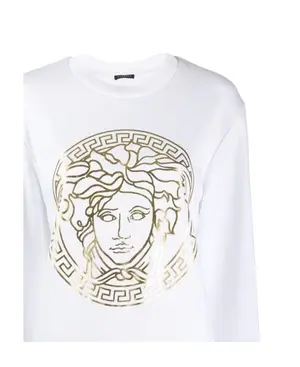 Versace Printed Medusa Head Sweater