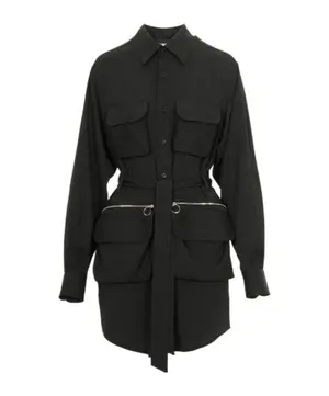 Dsquared2 Belted Cargo Shirt Dress