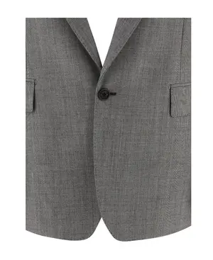 Alexander McQueen Single-breasted Tailored Blazer