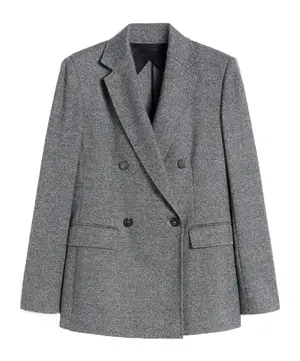 Max Mara Double-breasted Jersey Blazer