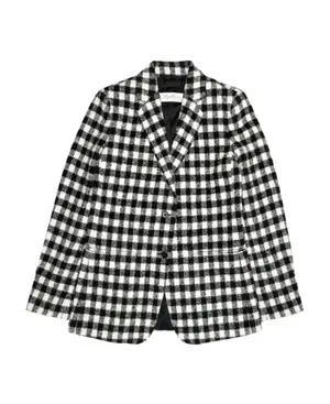 Max Mara Checked Suit Coat