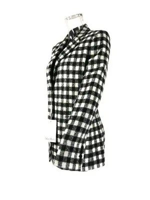 Max Mara Checked Suit Coat