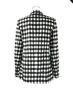 Max Mara Checked Suit Coat