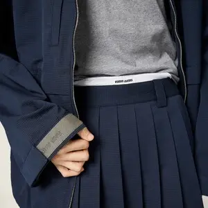 Miu Miu Drawstring Parka Coat