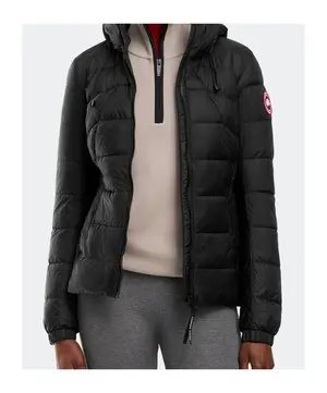 Canada Goose Abbott Hooded Down Jacket - Black
