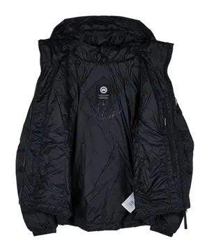 Canada Goose Abbott Hooded Down Jacket - Black