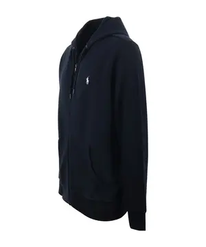 Polo Ralph Lauren Embroidered Zip-up Hoodie - Navy