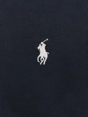 Polo Ralph Lauren Embroidered Zip-up Hoodie - Navy