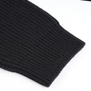 Celine Ribbed Wool Trucker Sweater