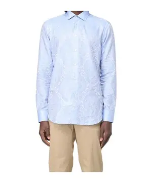 Etro Patterned-jacquard Shirt