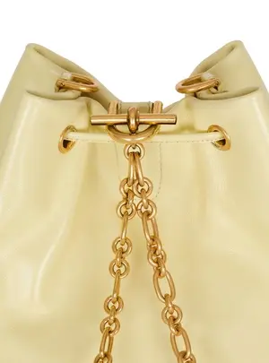 Balmain Drawstring Bucket Backpack