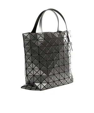 Issey Miyake Geometric Top Handle Bag - Silver