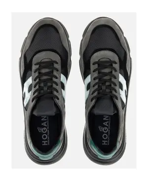 Hogan Hyperlight Panelled Lace-up Sneakers
