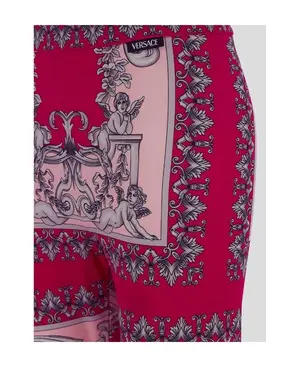 Versace Baroque Printed High Waist Leggings
