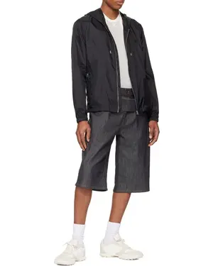 COURREGES Courrèges Drawstring Hooded Windbreaker