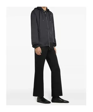 COURREGES Courrèges Drawstring Hooded Windbreaker