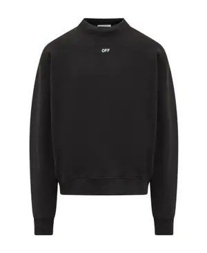 Off-White Logo Printed Crewneck Sweatshirt