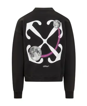 Off-White Logo Printed Crewneck Sweatshirt