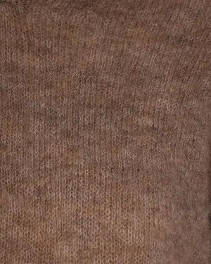 Max Mara Knitted Hoodie - Brown
