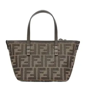 Fendi Roll Monogrammed Mini Tote Bag