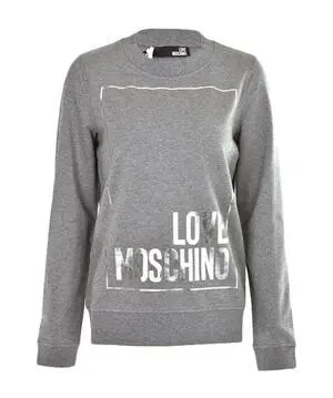 Moschino Ribbed Sweatshirts Hoodies For Women