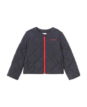 Burberry Diamond Quilted Zip-up Jacket