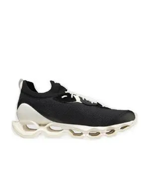 Mizuno Side Logo-detail Low-top Sneakers - Black