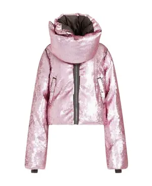 Rick Owens Highneck Puffer Jacket - Multicolor