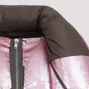 Rick Owens Highneck Puffer Jacket - Multicolor
