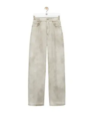 Loewe Straight-leg Jeans With Logo Patch