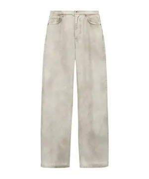 Loewe High-rise Straight-leg Jeans With Cinched Back