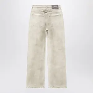 Loewe High-rise Straight-leg Jeans With Cinched Back