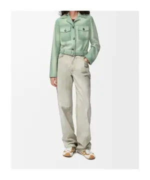 Loewe High-rise Straight-leg Jeans With Cinched Back