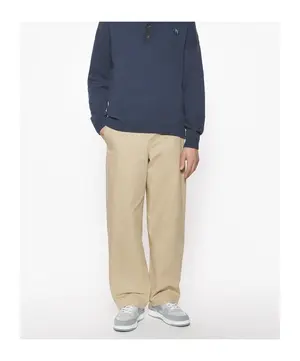 Maison Kitsuné Cotton Gabardine Chino Pants - Dune